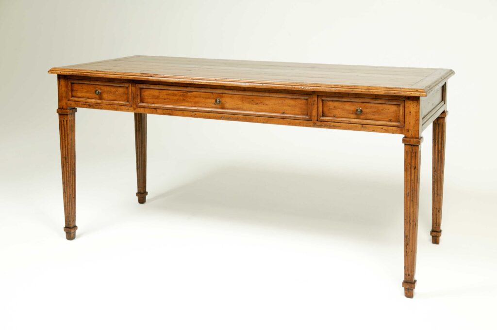 9720 THREE DRAWER WRITING DESK - Bausman